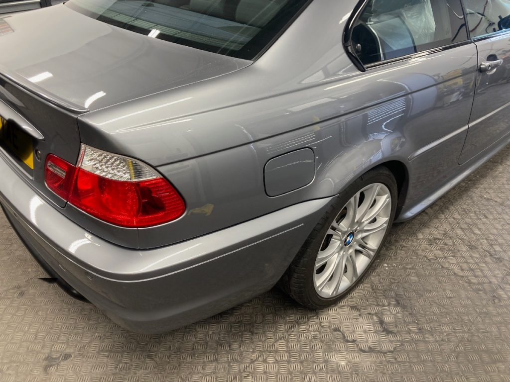 BMW E46 Corrosion On Rear Panel - Fastfix Pro